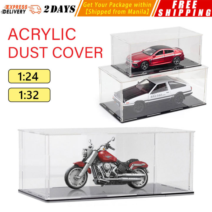 ️【Same Day Delivery】 Large Acrylic Display Case Dustproof Clear Box ...