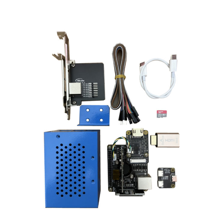 PiKVM v3 BliKVM HAT "KVM over IP" Raspberry Pi 4b PoE HDMI CSI BLIKVM PIKVM Remote Control for ...