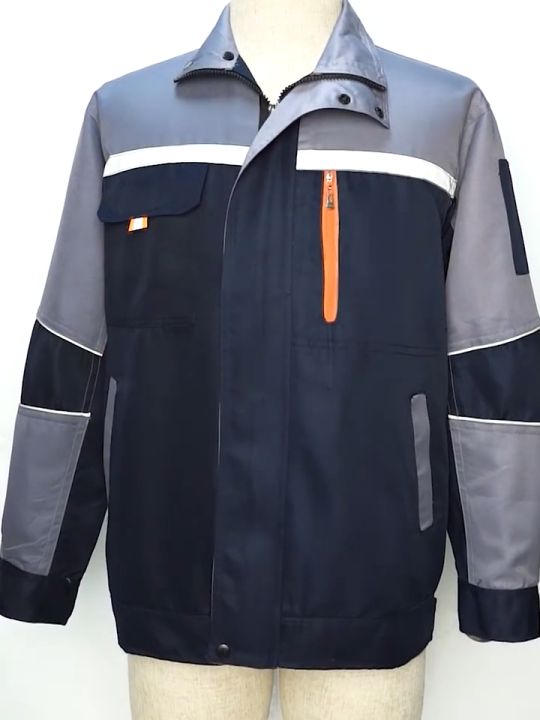 PPE Safety Jacket Work Jacket Safe Workwear Men Women ...