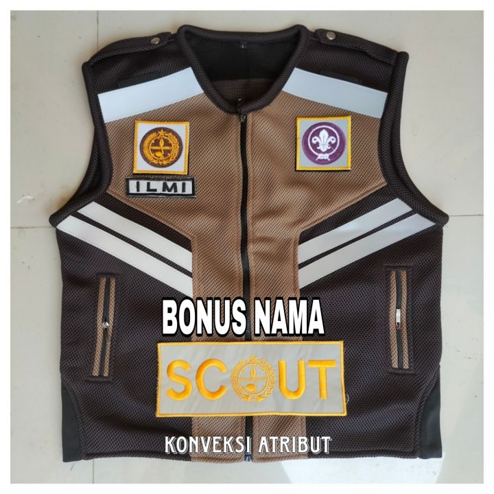 rompi Pramuka Scout coklat | Lazada Indonesia