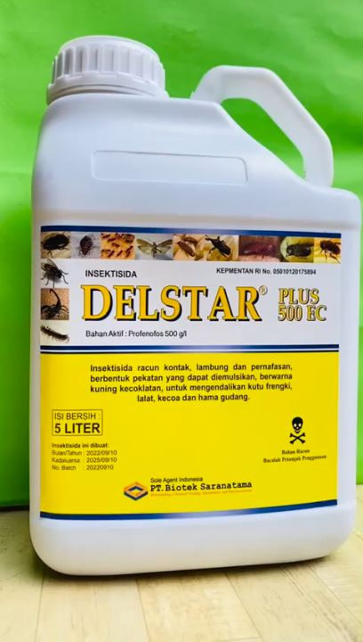 Insektisida delstar 500ec untuk larva ngengat pada ternak dr biotek ...