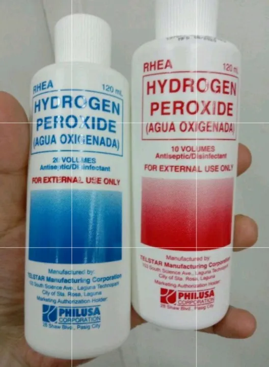 RHEA Hydrogen Peroxide (Agua Oxinada) 120 ml, 500 ml, 1000 ml | Lazada PH