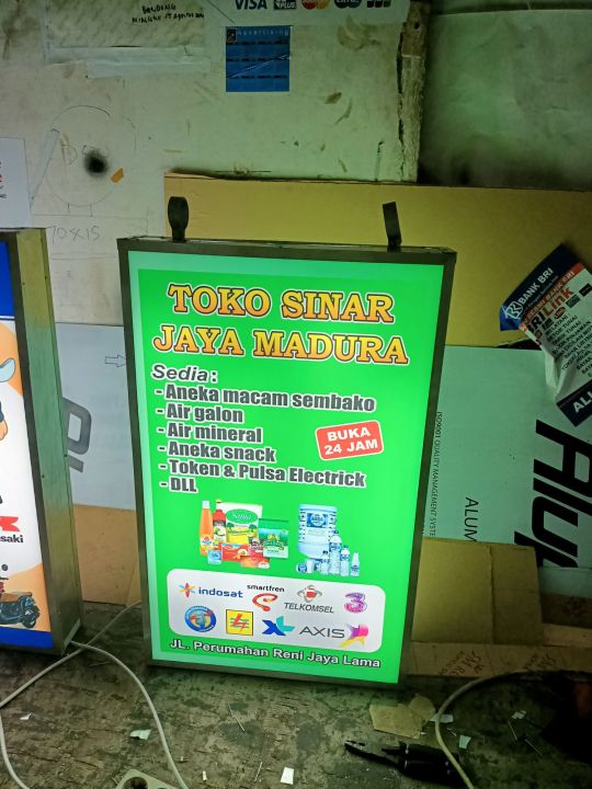 NEON BOX UK 75X50 75x45 | Lazada Indonesia