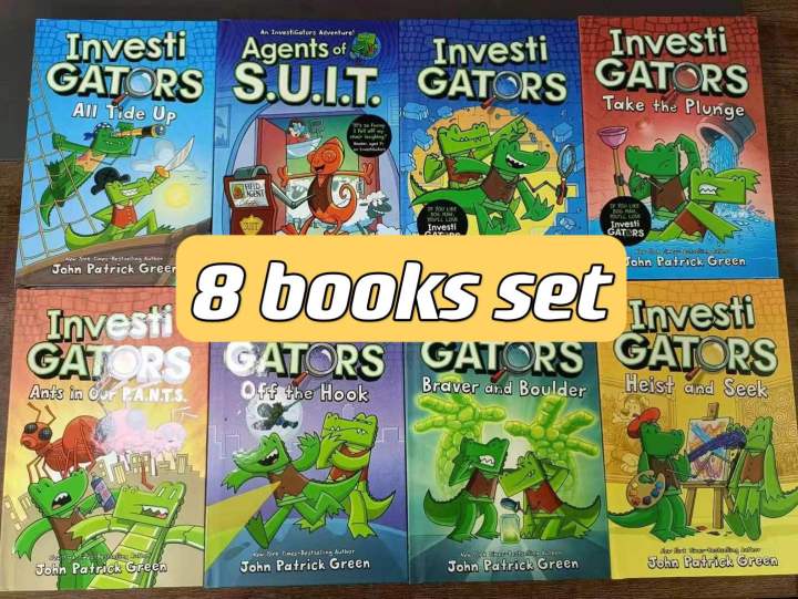 InvestiGators Set + Agents of S.U.I.T. (8 Books) | Lazada Singapore