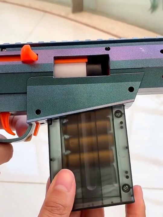 AWM 98K Barrett Soft Shell Ejecting Manual Shooting Mainan Pistol Untuk ...