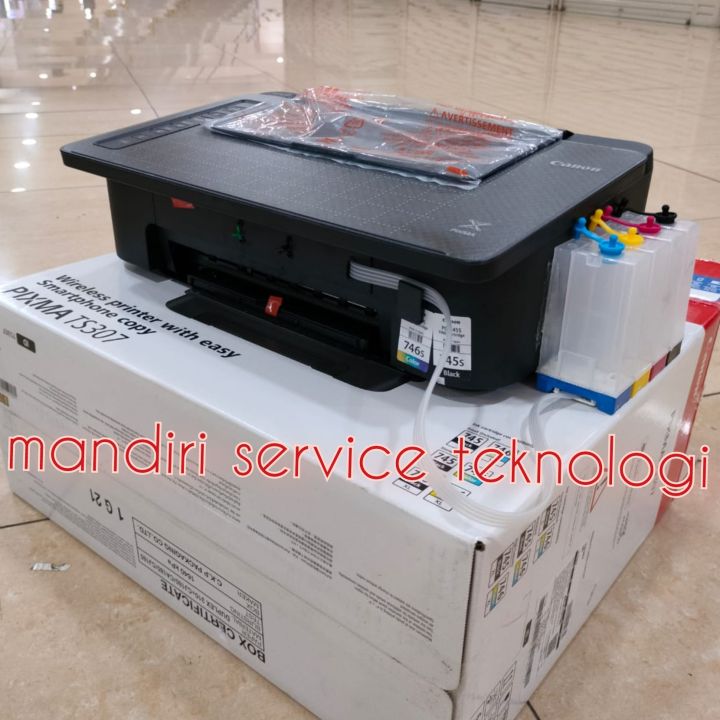 PRINTER CANON TS307 INFUS PRINT COPY WIFI DIRECT SMARTPHONE BONUS ...