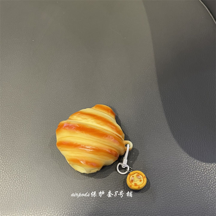 Ốp Lưng Tai Nghe Bluetooth Hình Bánh Mì Dễ Thương Phong Cách Hàn Quốc Cho Apple Airpods Pro2 ...