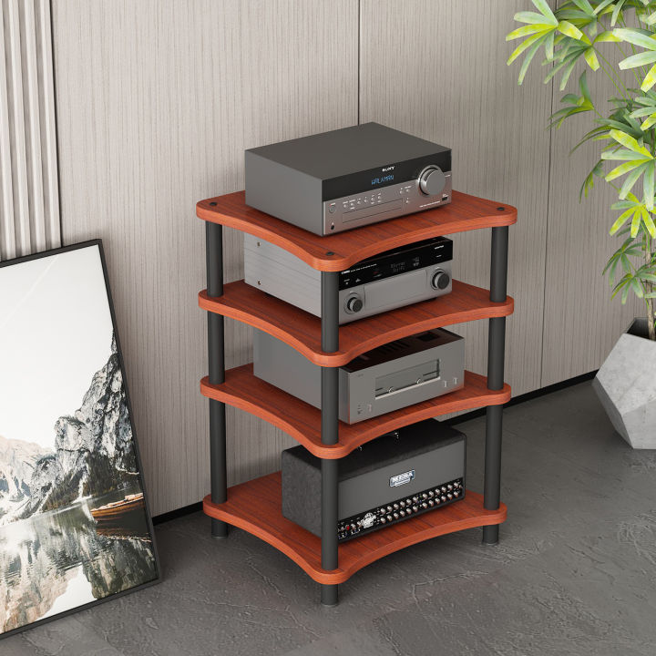 Heavy Duty Audio Amplifier Rack CD Player Decoder Home Theater Living ...