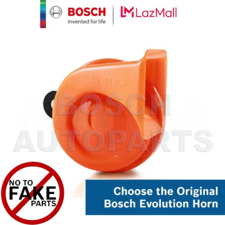 BOSCH EVOLUTION HORN 12V W/ ORIGINAL BOSCH RELAY PLUS FREE SOCKET ...