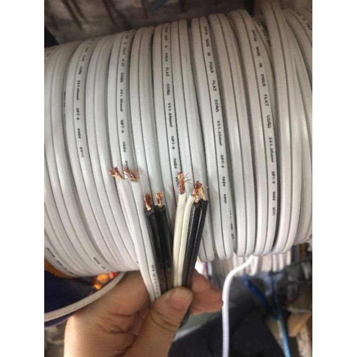 per meter high quality boston / wire max flatcord wire :#14/2c, #16/2c ...