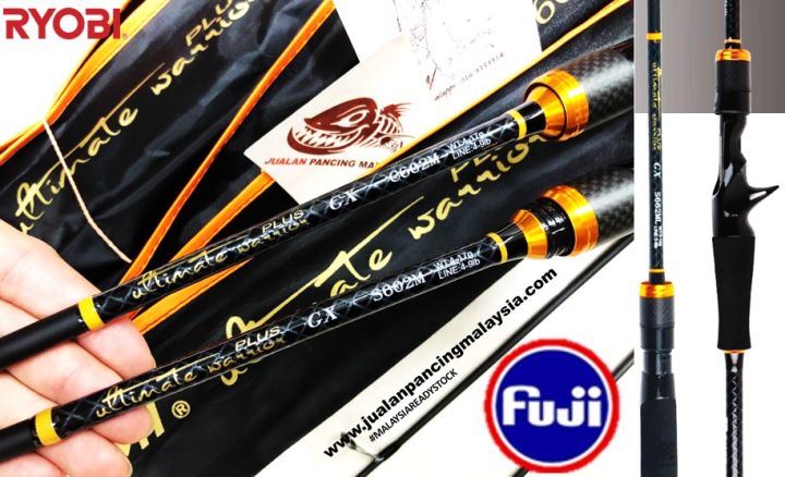 Ryobi Ranmi Ultimate Warrior Fast Jig Spinning Casting Rod, MALAYSIA ...