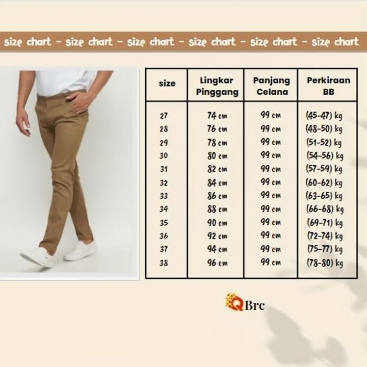 CHINOS /CELANA PANJANG PRIA STRAIGHT COTTON DIAMOND GREY | Lazada Indonesia