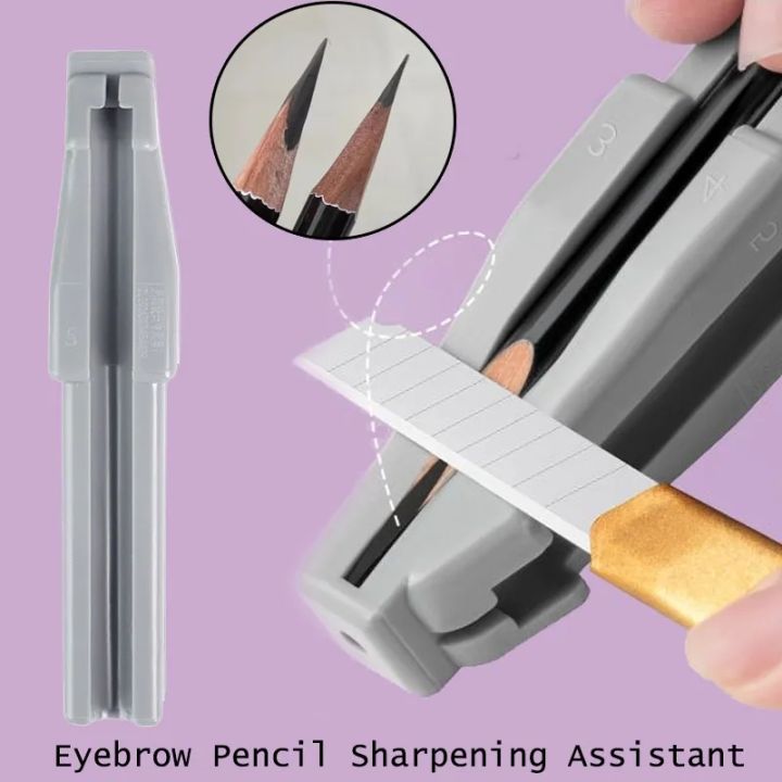 XZ Beauty New Microblading Eyebrow Pencil Sharpener Eyebrow Pencil Sharpening Tip Thin Tool for Semi Permanent Eyebrow Makeup Profiler Pen Lazada Lazada