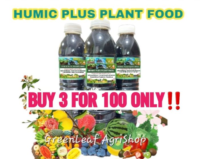 Humic Plus Plant Food Organic BUY(3LITER) FOR 100 PROMO‼️ Pampataba ...