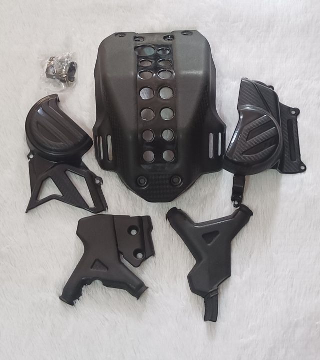 HONDA CRF150L XR150L Engine Guard Cover + Skidplate FULLSET | Lazada PH