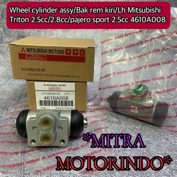 Blok rem belakang/wheel cylinder kiri triton pajero sport 2.5cc ...