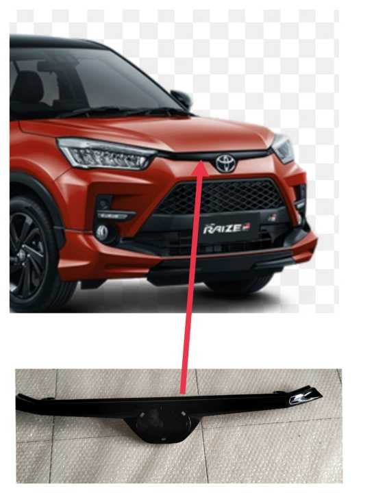 GRILLE DEPAN TOYOTA RAIZE ORIGINAL | Lazada Indonesia