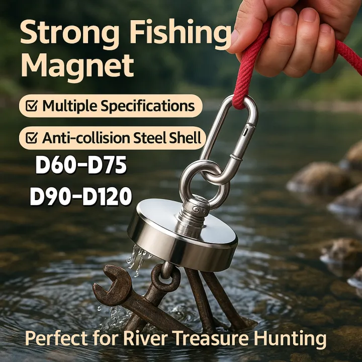Neodymium Fishing Magnet, Superior Magnet Fishing, Rare Earth Magnet ...