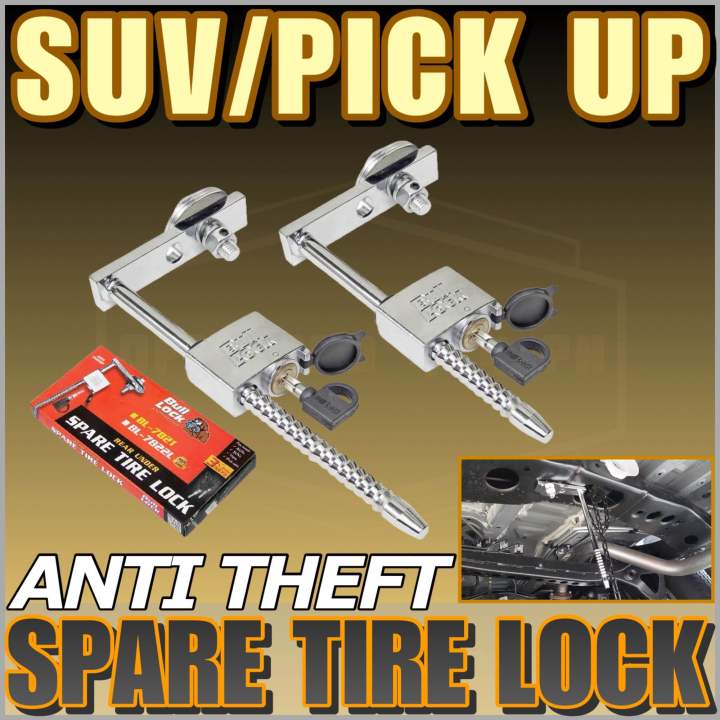 SPARE TIRE LOCK ANTI THEFT FOR SUV AND PICK UP | Lazada PH
