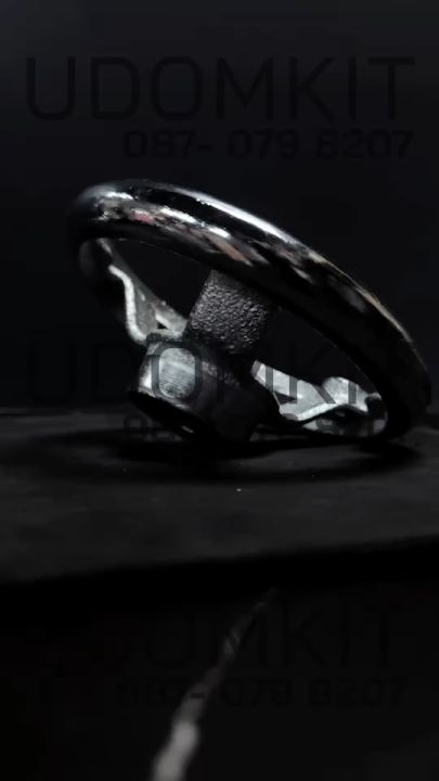 พวงมาลัยมือหมุน พวงมาลัยเครื่องจักร พวงมาลัยชุบซิงค์ พวงมาลัย ขนาด 5 6 8 10 12 14 16 นิ้ว ...