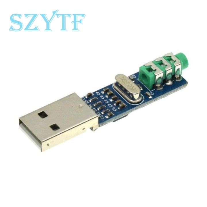 PCM2704 16 Bits Mini USB DAC Decoder USB Sound Card Analog Board Module ...