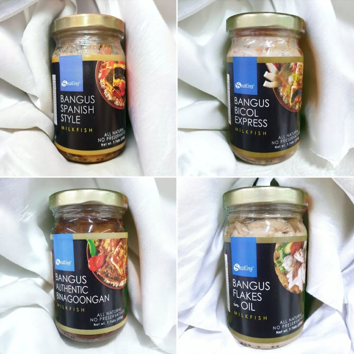 SeaKing Bangus Gourmet (Spanish Style Bangus, Bangus Bicol Express ...