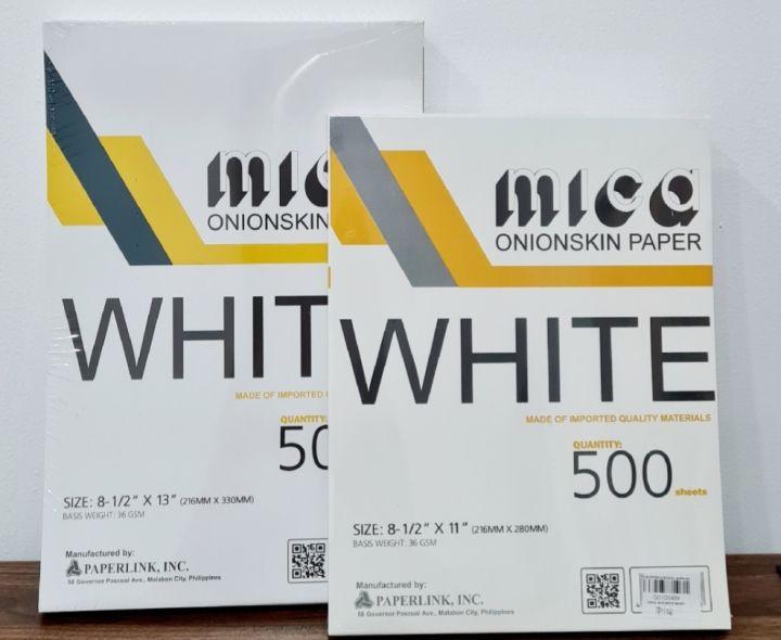 ONION SKIN PAPER / 500 pcs / SHORT AND LONG / ASSORTED BRAND | Lazada PH
