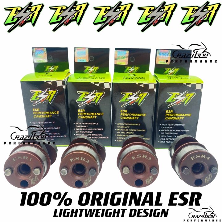 100% ORIGINAL ESR MOTOR LIGHT WEIGHT Y15ZR LC135 CAMSHAFT ESR1 ESR2 ...