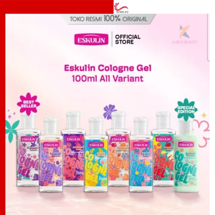 Eskulin Cologne Gel 100ml Kemasan Baru | Lazada Indonesia
