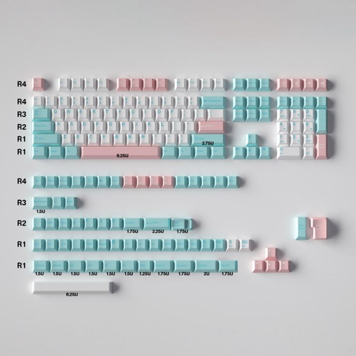 【Keycap Only】GMK Youth Theme KEYCAP Qingse Key cap 171 Keys Cherry ...