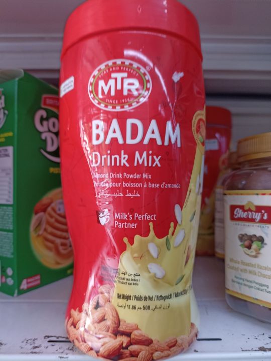 MTR BADAM DRINK MIX POWDER 500G | Lazada