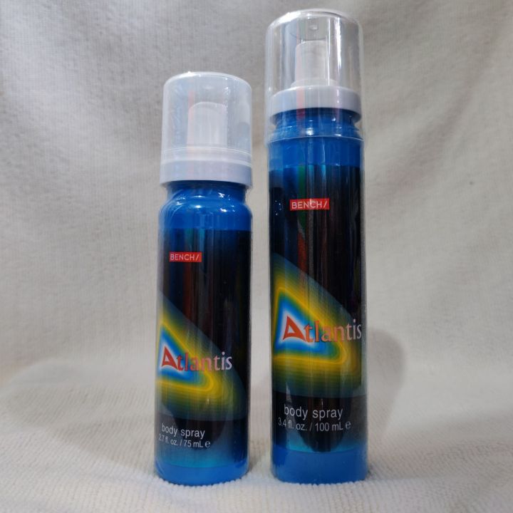 BABY BENCH ATLANTIS BODY SPRAY 100ml&75ml | Lazada PH