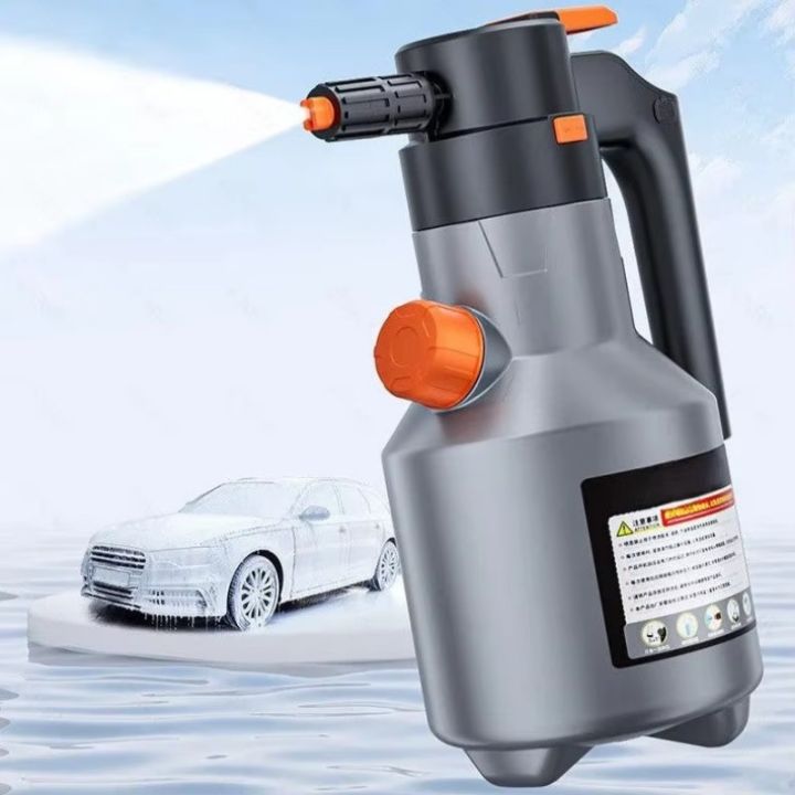 2L Handheld Electric Foam Sprayer Hand Pump Foam Sprayer Snow Foam ...