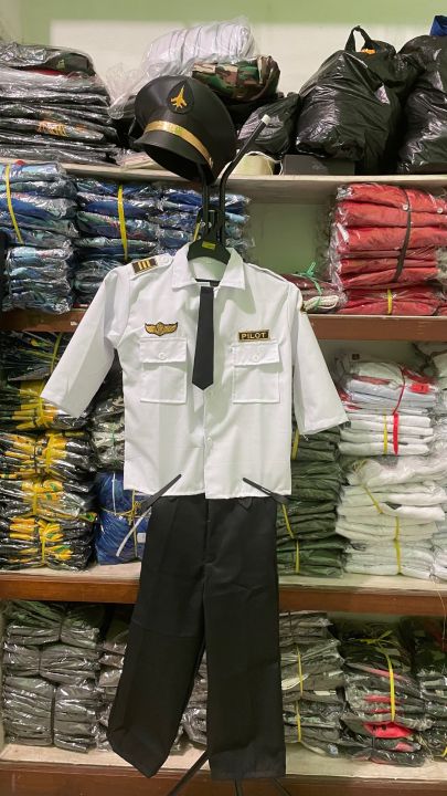BAJU PILOT LENGAN PANJANG | Lazada Indonesia