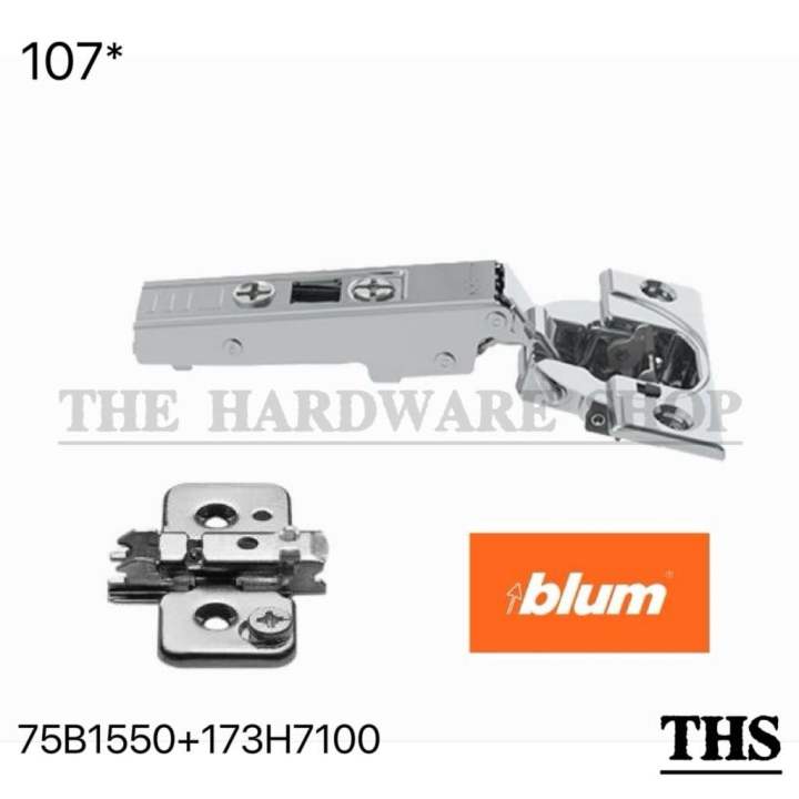 BLUM-Clip Top Blumotion 107* Hinge | Lazada Singapore