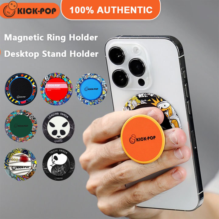 KICK-POP ที่ใส่ขาตตั้งเดสก์ท็อปโทรศัพท์ที่วางแหวนแม่เหล็กสุดฮิตแบบของ ...