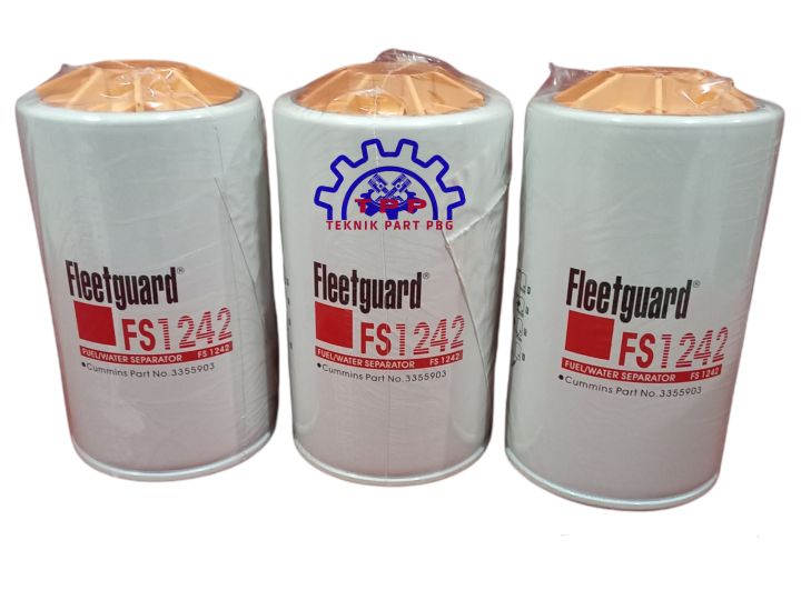 FILTER OLI SEPARATOR OIL FILTER FS1242 SPAREPART LOADER CUMMINS SDLG ...