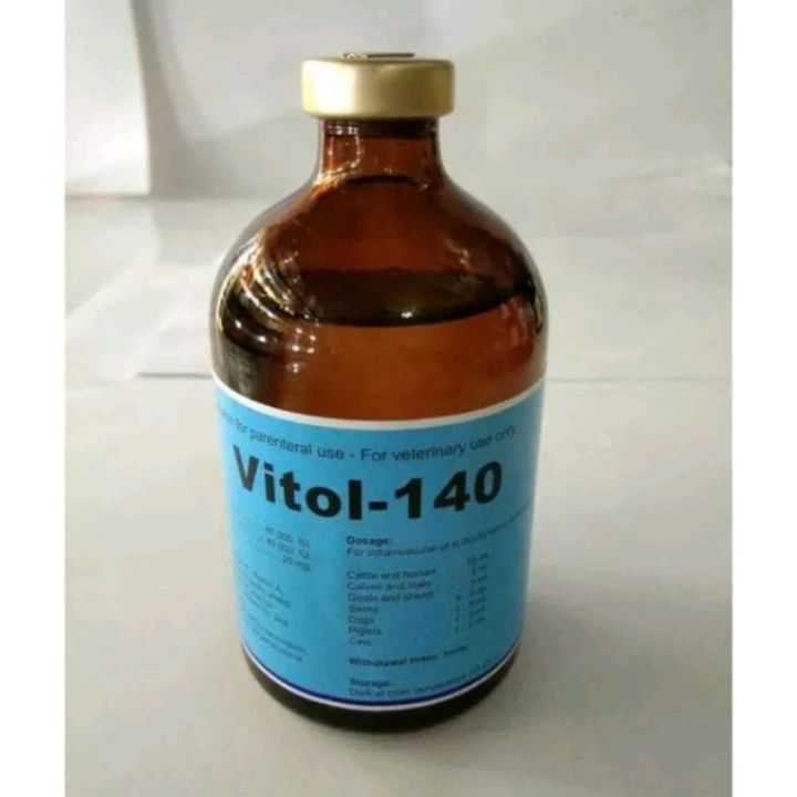 Vitol 140 100 ml Holland Vitamin ADE Meningkatkan Kekebalan Produktivitas Pertumbuhan ...