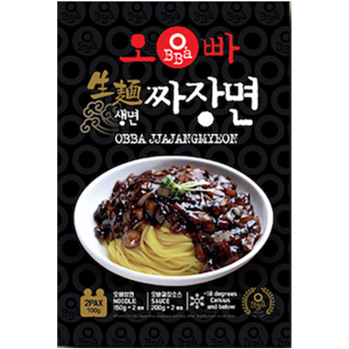 [Obba] Oppa Jjajangmyeon 2pax 700g | 오빠 짜장면 2인분 700g | Korean Noodle ...