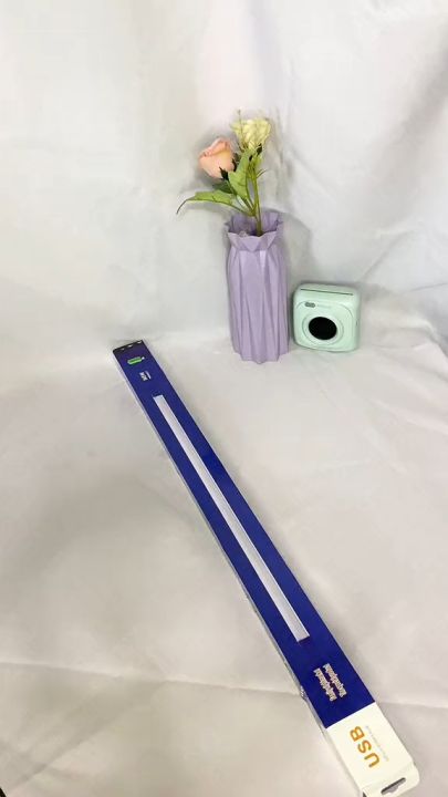 60w 52cm Long Rechargeable Light Bar Emergency LED USB Portable ...