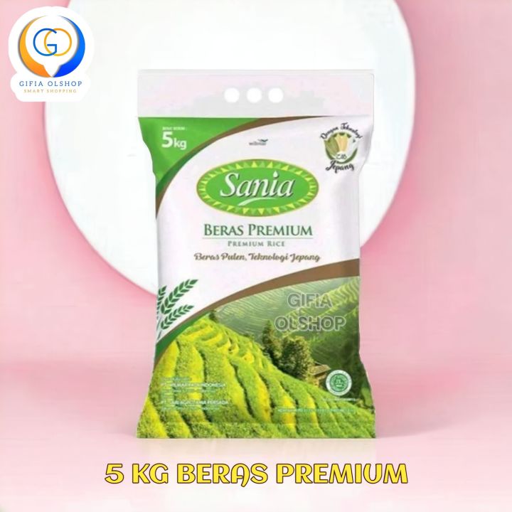 BERAS PREMIUM SANIA 5 KG | Lazada Indonesia