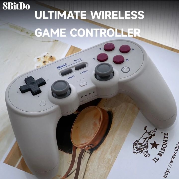 8Bitdo 2 Pro Bluetooth Gamepad Joystick Controller for Switch OLED PC MacOS Android Steam Deck ...
