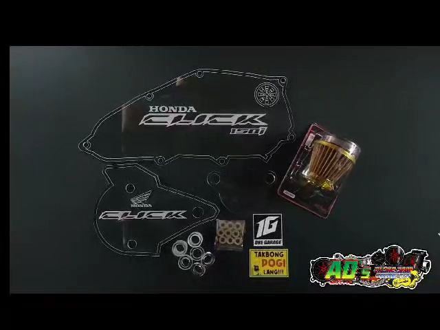Click 150i V2 V3 CVT Acrylic Cover Set | Pulley & Airbox Cover Combo ...
