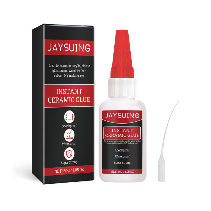 Jaysuing Ceramic Metal Super Glue Liquid Fast Instant Adhesive Liquid ...
