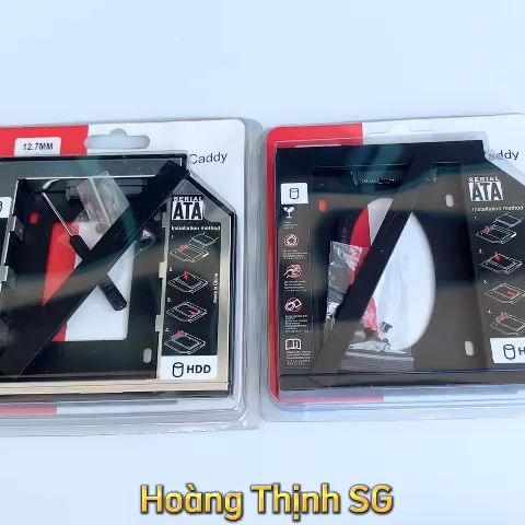 Caddy Bay SSD/HDD SATA 3 - 2.5inch, Khay dựng ổ cứng 9.5mm /12.7mm ...