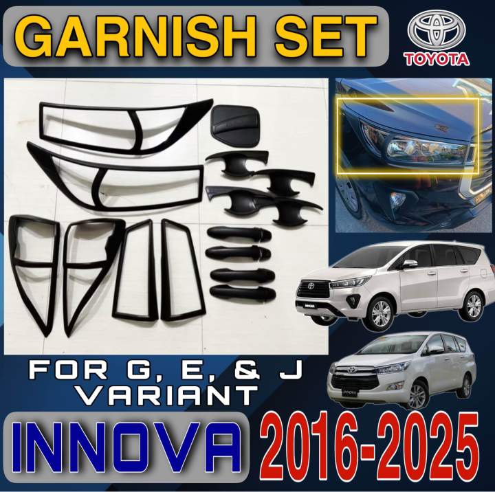Toyota Innova 2016-2025 Garnish Set | Lazada PH