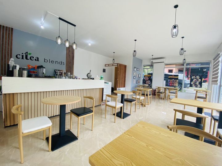 Cafe Bench Coffee Shop Diner Style Seating FH-BTW240902 Restaurant ...