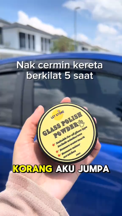 Premium Glass Polishing Powder [100G] Watermark Remover Pre-Coating Use ...