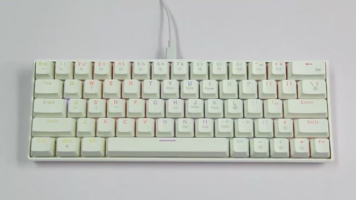 ZIFRIEND KA646 / ZA64 Pro Wireless Mechanical Keyboard Wired Mini ...