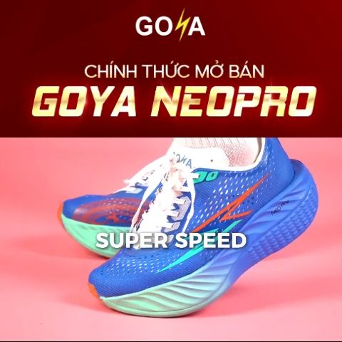 Giày thể thao chạy bộ đế Full Carbon nam nữ Goya Neo PRO năm 2025 full ...